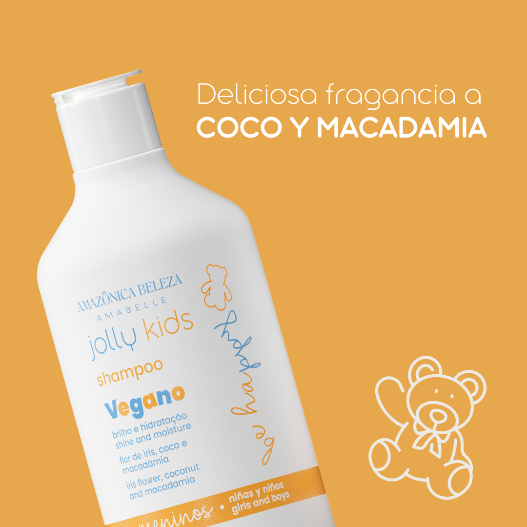 Shampoo vegano Jolly Kids/ 300 ML