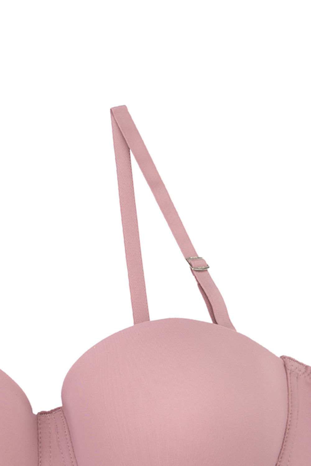 Brasier copa strapless en microfibra paquete x2